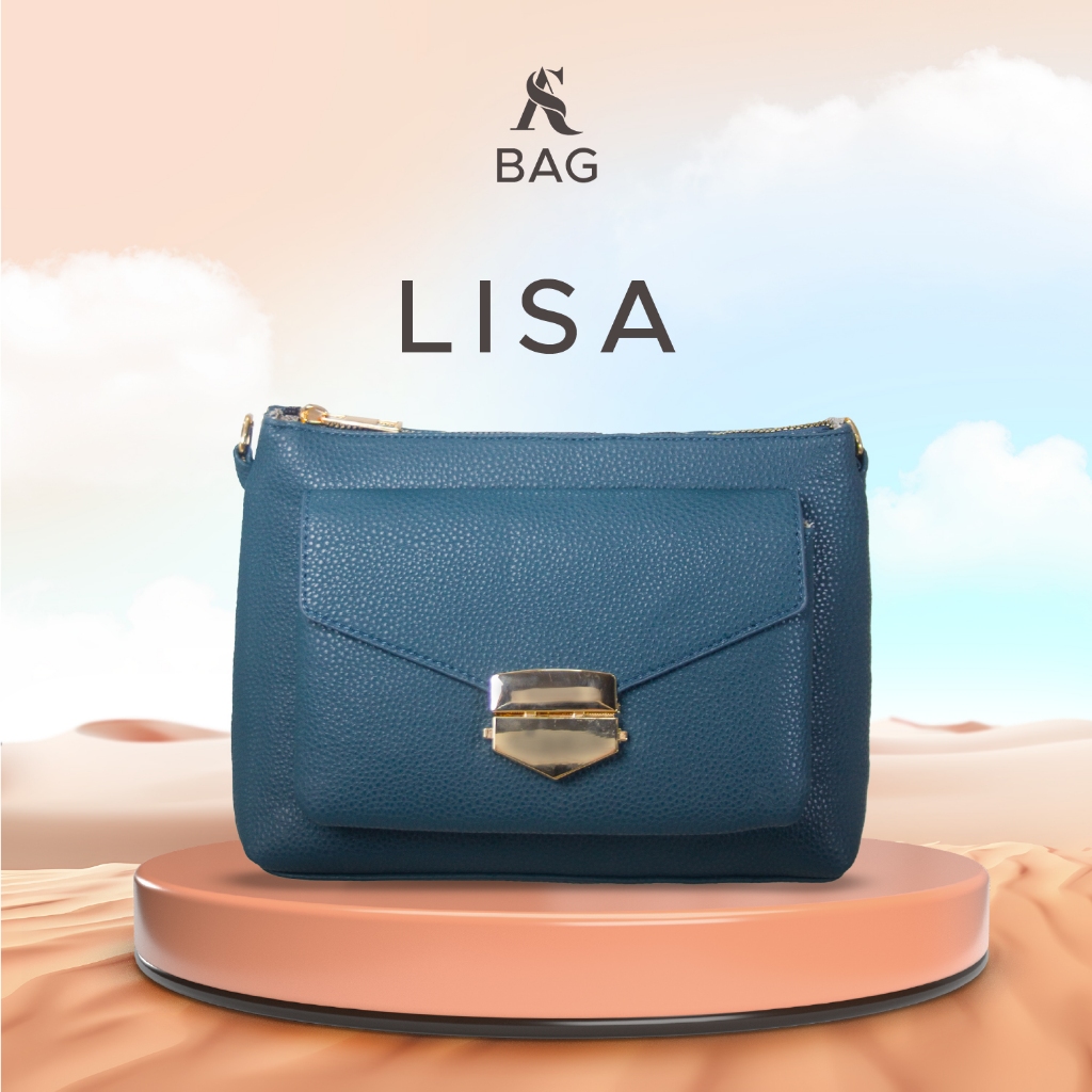 LISA CASUAL BAG (PU LEATHER BAG) WITH BOX | Shopee Malaysia