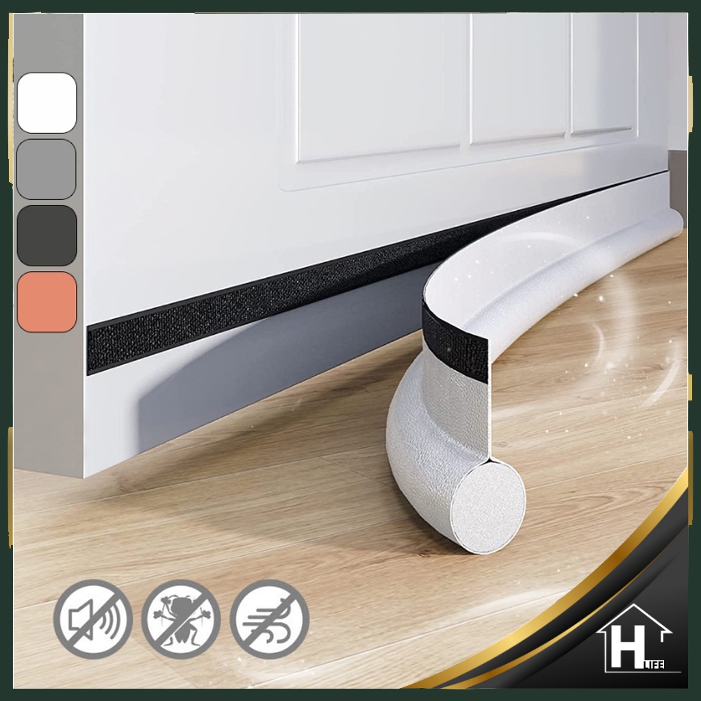 【READY STOCK】Household Door Sealing Strip Dorm Door Stopper Dust Strip ...