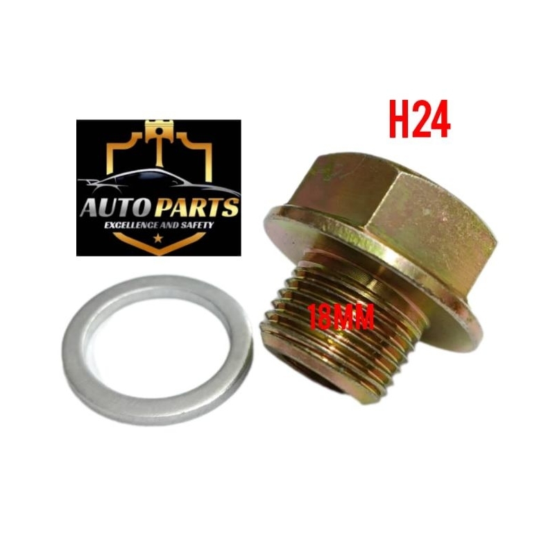 HINO DUTRO OIL SUMP NUT H24X18MM WITH WASHER | Shopee Malaysia