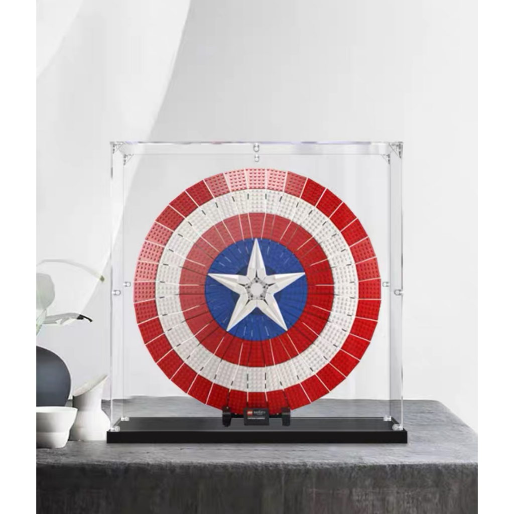 Acrylic Display Case Box 76262 Captain America's Shield (Only display ...