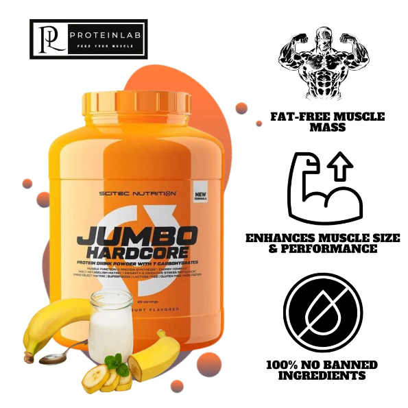 Scitec Nutrition JUMBO HARDCORE Mass Gainer (3060G) | Shopee Malaysia