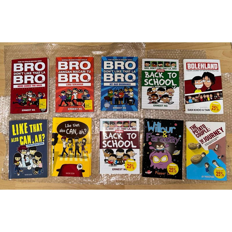 [READY STOCK‼️] Bro,Don't Like That La Bro {Comic Collection} | Shopee ...