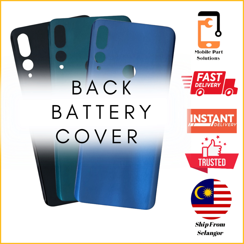 [MPS]FOR Y9 PRIME BACK BATTERY COVER REPLACEMENT | Shopee Malaysia