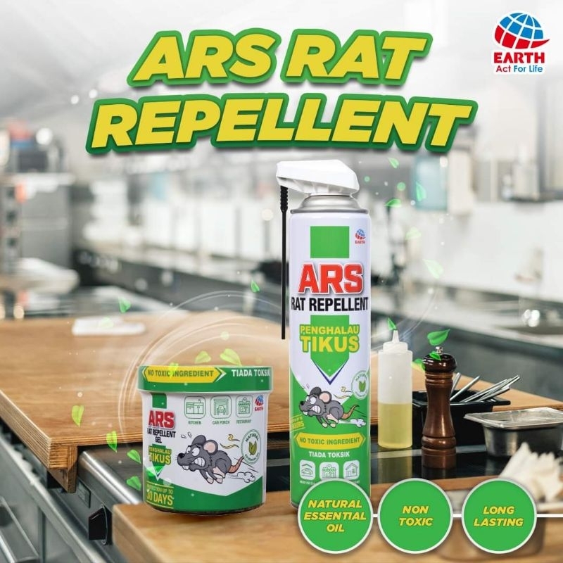 [TKM] Earth ARS Rat Repellent | Shopee Malaysia