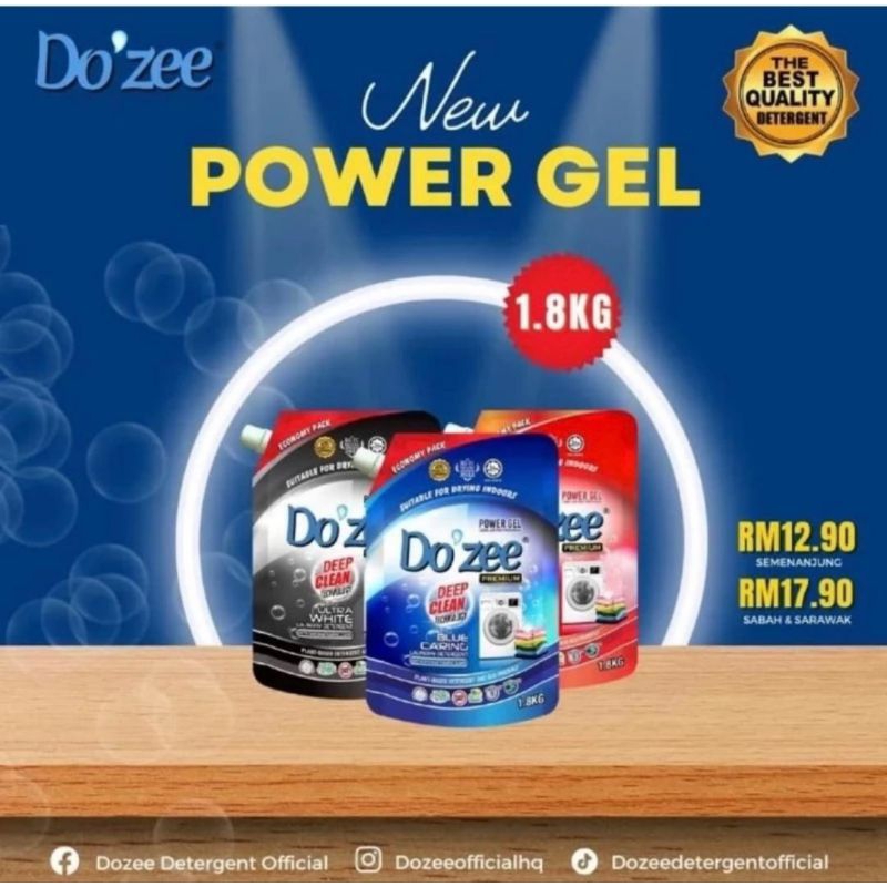 DOZEE POWER GEL PACK 1.8KG | Shopee Malaysia