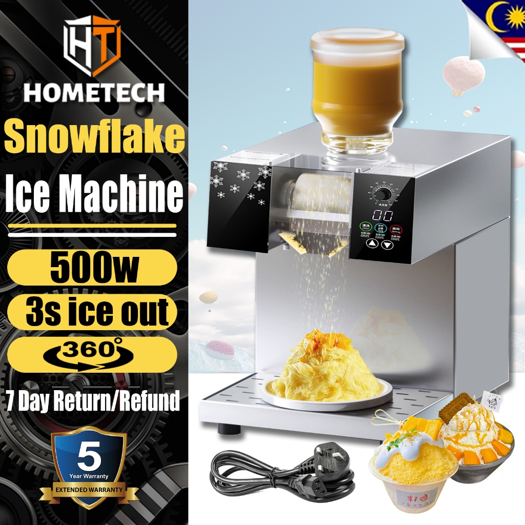 🔥5-year warranty🔥Snowflake ice maker commercial ice crusher dessert ice ...