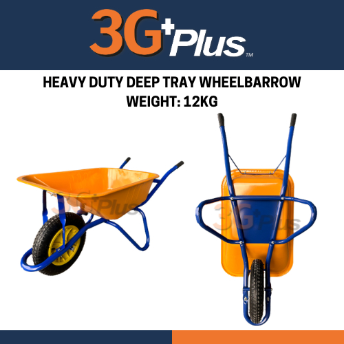 *SIAP PASANG* HEAVY/LIGHT DUTY Brand New PVC/STEEL Wheel barrow ...