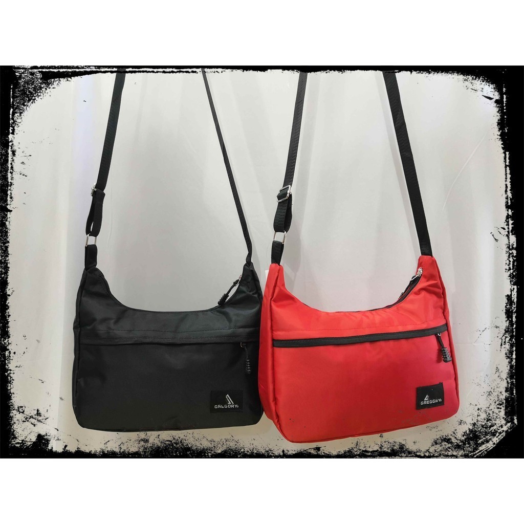 GRy Nylon Waterproof Banana Beg Casual Sling Bag Shoulder Messenger Bag ...