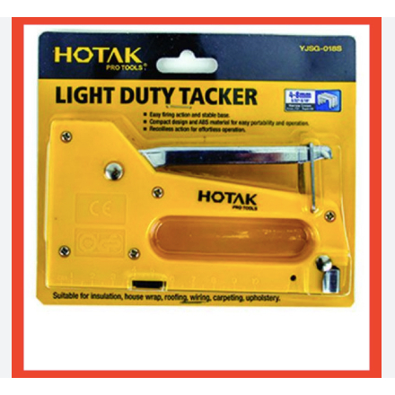 HOTAK Light Duty Tacker Stapler Gun (4-8mm) | Shopee Malaysia