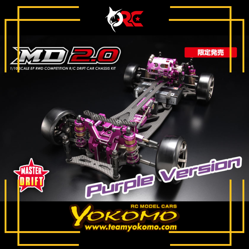 YOKOMO MDR-020P Master Drift MD2.0 Purple Version Chassis Kit | Shopee Malaysia