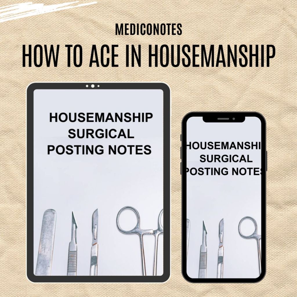 HOUSEMANSHIP SURGICAL POSTING NOTES - How to ace in housemanship ...