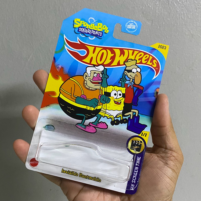 Kad Custom size Mainline - Spongebob Invisible Mobile | Shopee Malaysia