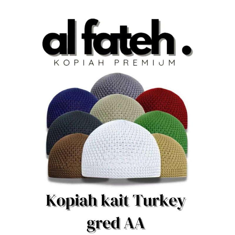Kopiah kait Turkey gred AA 🇹🇷 | Shopee Malaysia