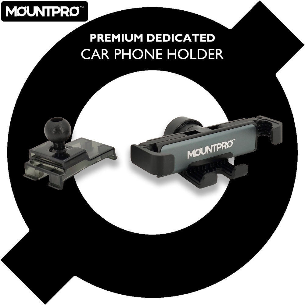 𝗠𝗢𝗨𝗡𝗧𝗣𝗥𝗢™ Premium Dedicated Car Phone Holder Toyota Vios (2019-2022 ...