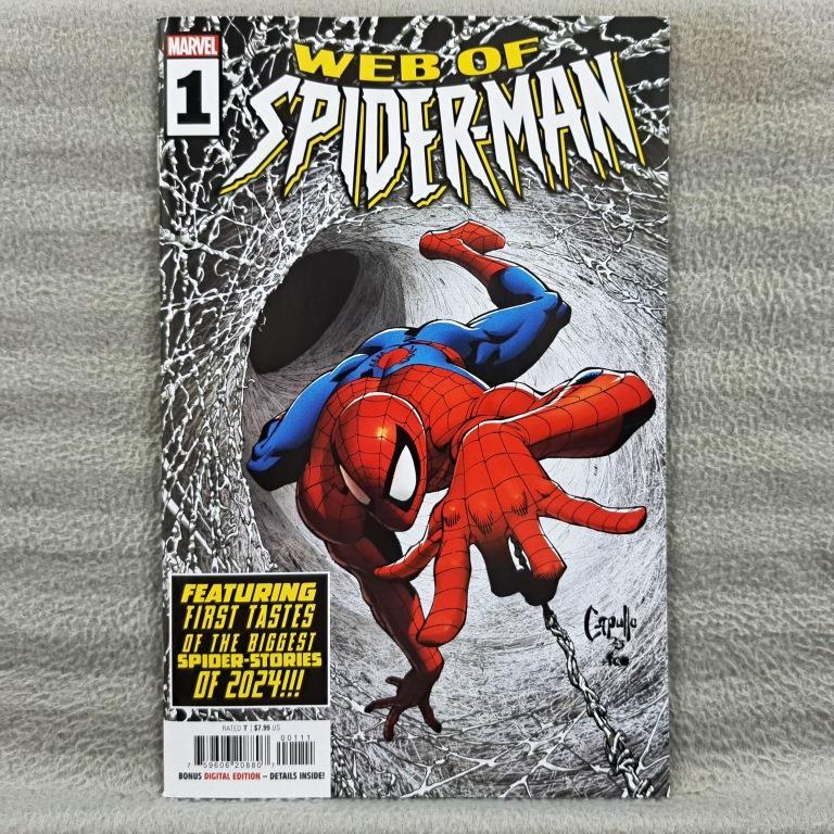 Web Of Spider-Man #1 Greg Capullo Cvr (2024 Marvel Comics) FIRST Issue ...