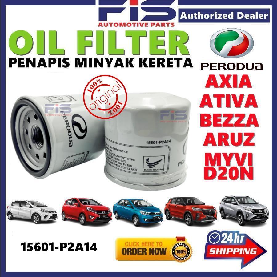FIS Oil Filter Perodua Original Bezza Axia Ativa Myvi D20N Aruz Penapis ...