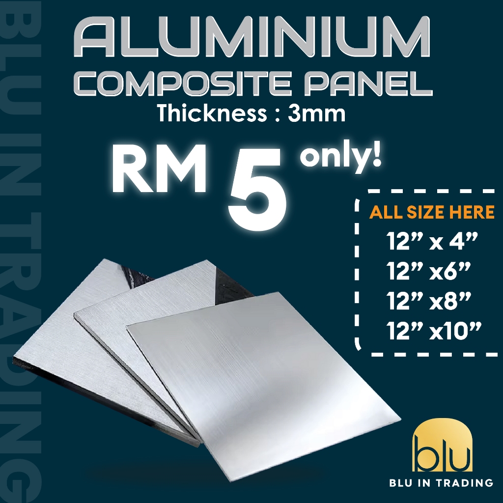 3MM Aluminium Composite Panel PROMOTION SIZE | Shopee Malaysia