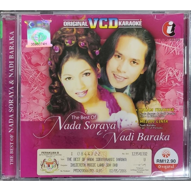 Nada Soraya & Nadi Baraka - The Best Of (VCD) | Shopee Malaysia