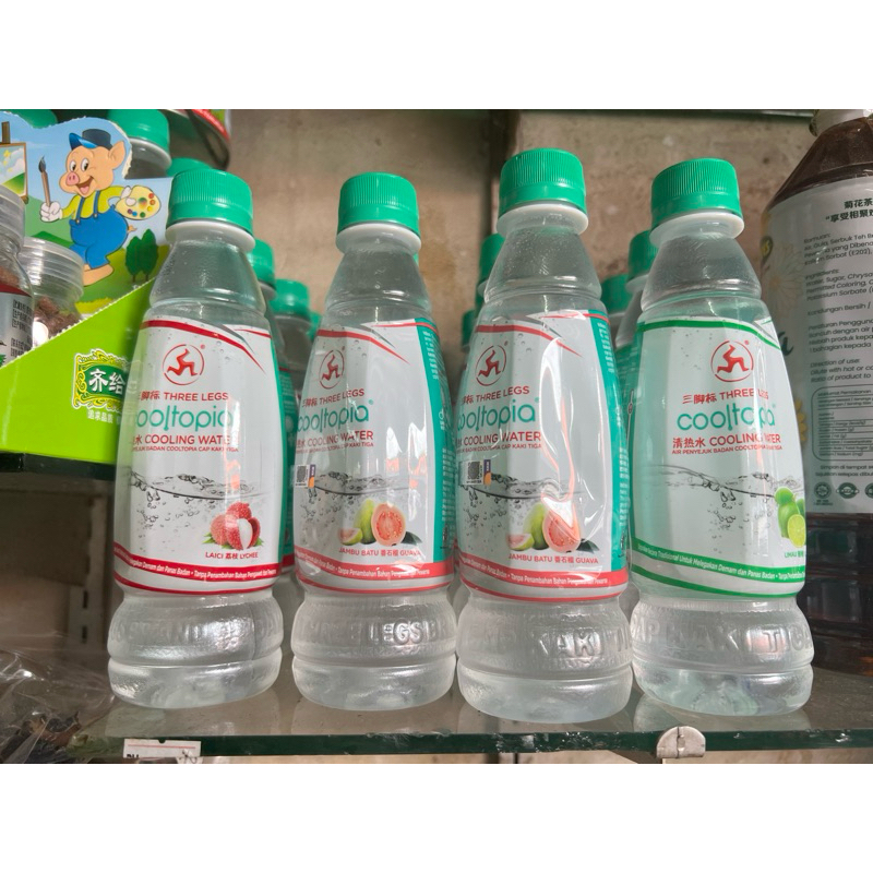 Three Legs Cooltopia Cooling Water 320ML(Heat Relief | Shopee Malaysia