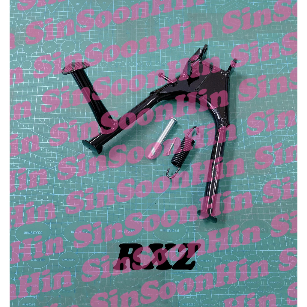 YAMAHA RXZ / RXZ CATALYZER Main Stand / Shaft Spring [ BLACK / CHROME ...