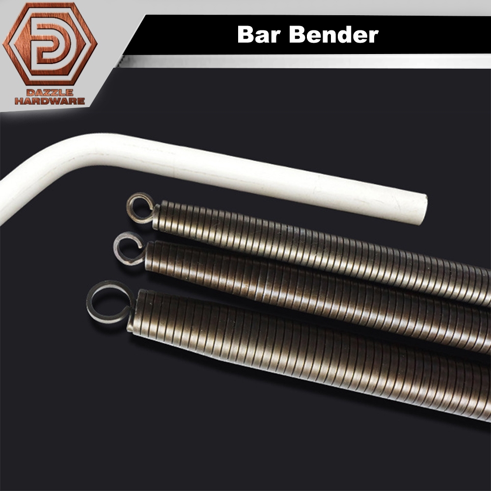 Black spring bender 3/4" , 1" bar bender electrical pipe bender besi ...