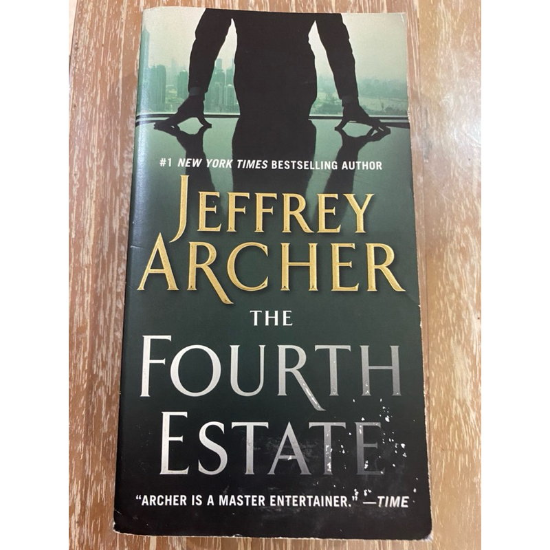 The Fourth Estate, Jeffrey Archer (preloved) | Shopee Malaysia
