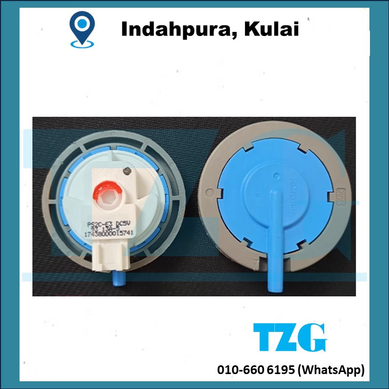 MIDEA WASHING MACHINE WATER LEVEL PRESSURE VALVE 17438000015741 PS2C-E3 ...