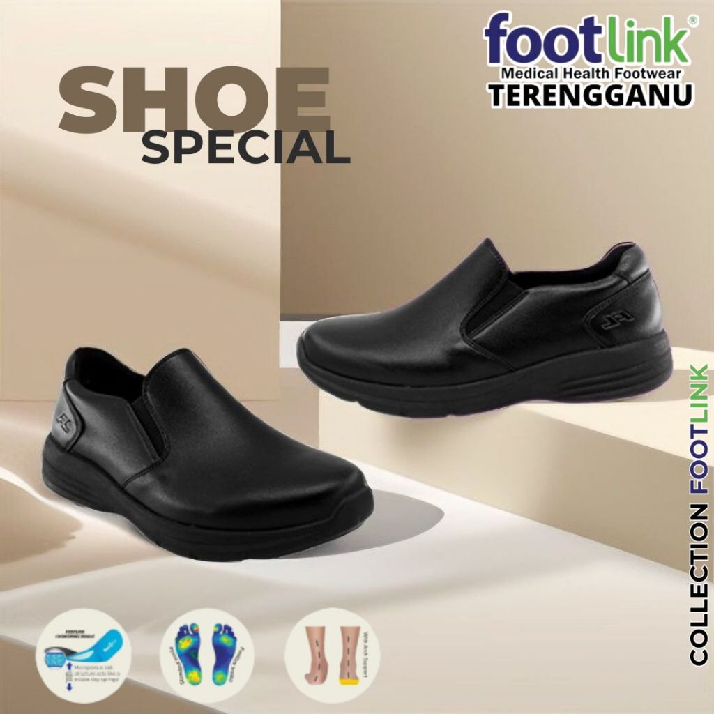 Footlink MJ 6106 Health Unisex Shoe | Shopee Malaysia