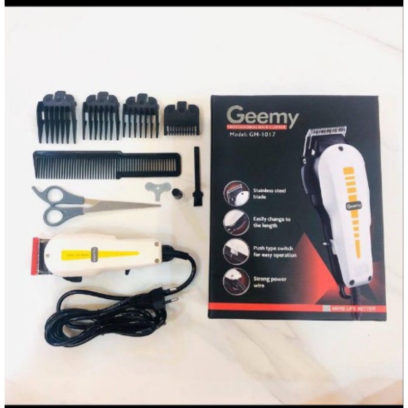 GEEMY TRIMMER MODEL GM-1017 | Shopee Malaysia