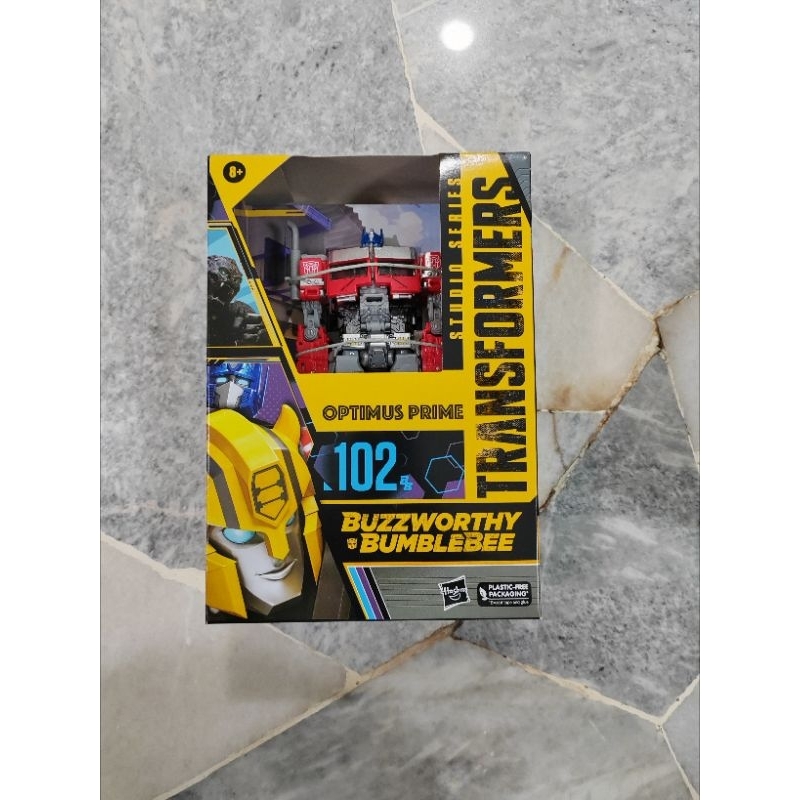 Transformers Buzzworthy Bumblebee Studio Series 102 Optimus Prime ...