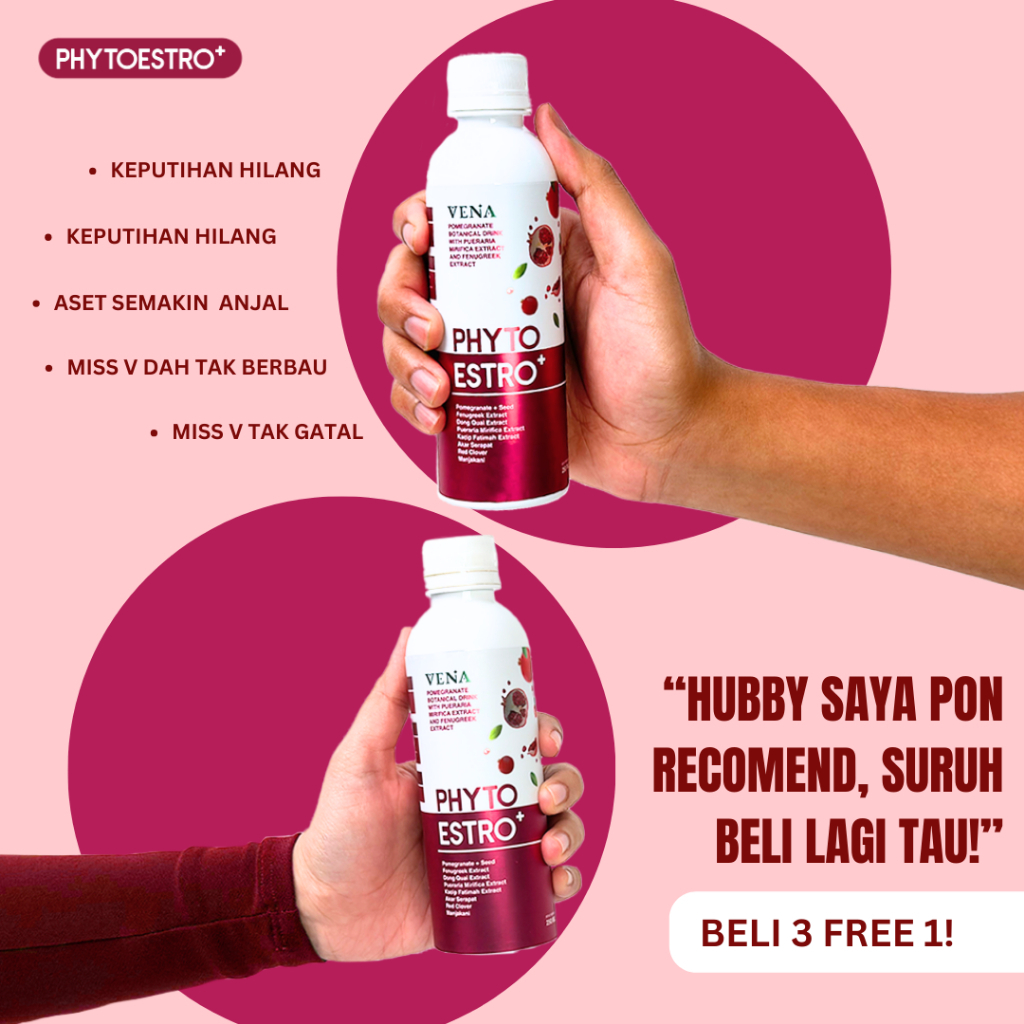 [ORIGINAL] Vena Phytoestro Plus (Phyto Estro+) 250ml | Shopee Malaysia