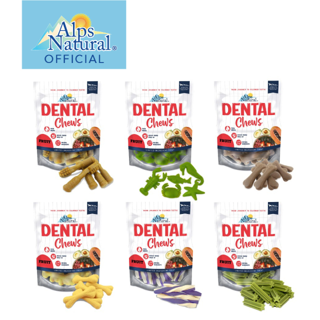 ALPS NATURAL Dental Chew Fruit (150g) | Shopee Malaysia