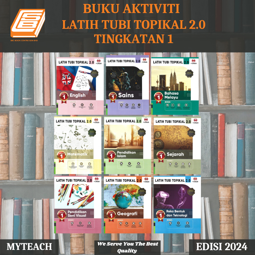 [SBCB] Buku Aktiviti : Latih Tubi Topikal 2.0 Tingkatan 1 ( My Teach ) | Shopee Malaysia