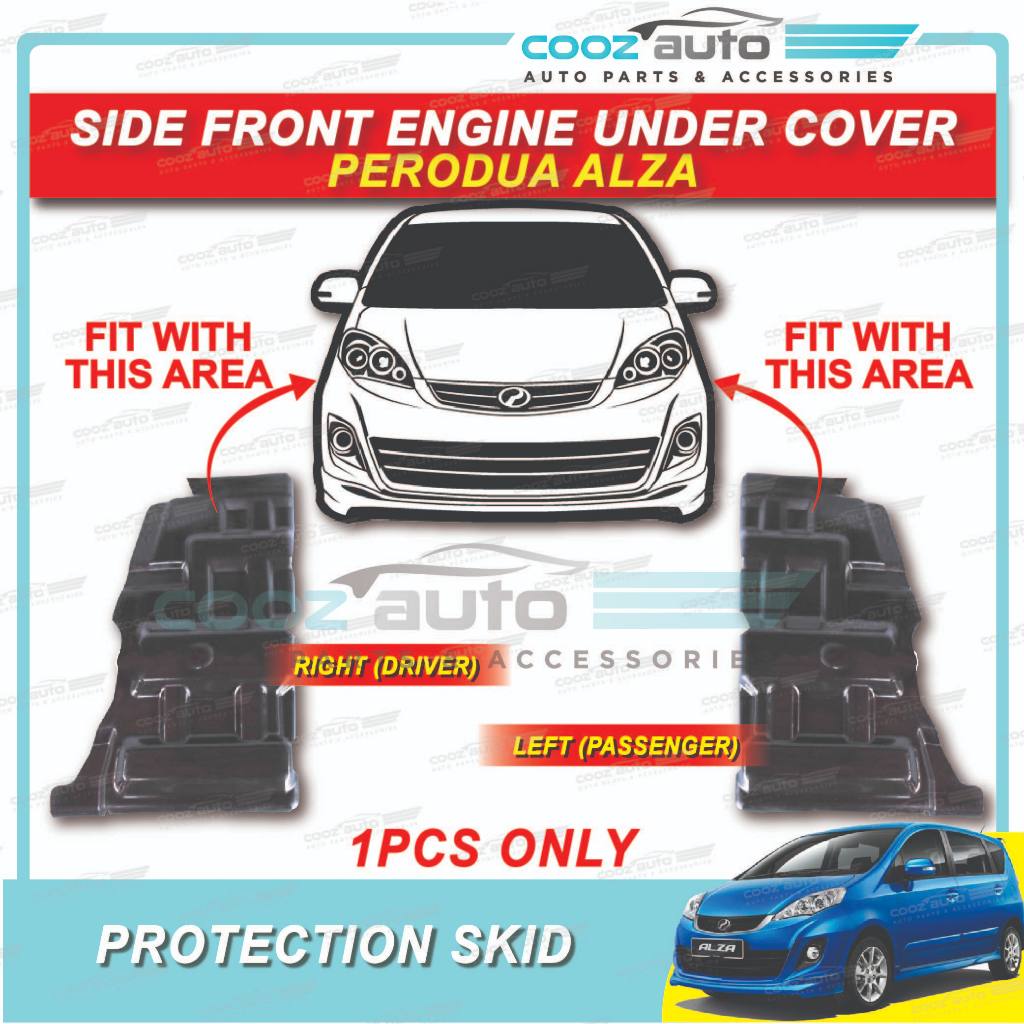 Perodua Alza Front Engine Under Cover Under Armour Protection Skid ...