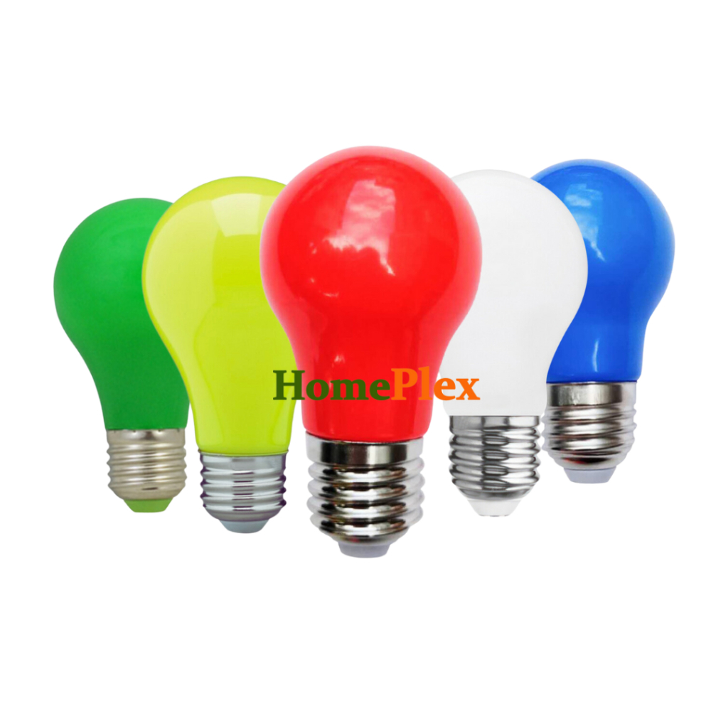 Homeplex 3W 9W E27 LED LIGHT BULB Lampu Raya Lampu Party Mentol Blue ...