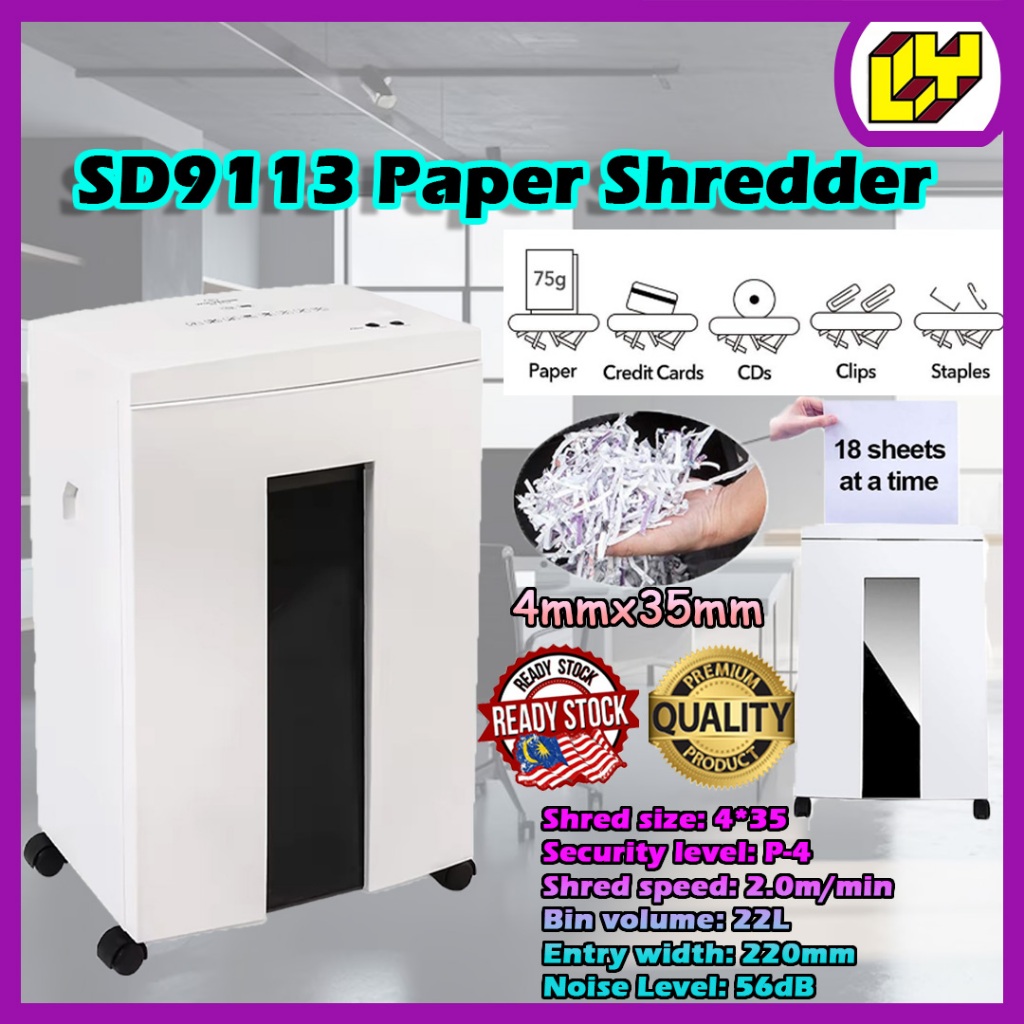 Paper Shredder Automatic Shredder File Shredder Home Office Electric ...