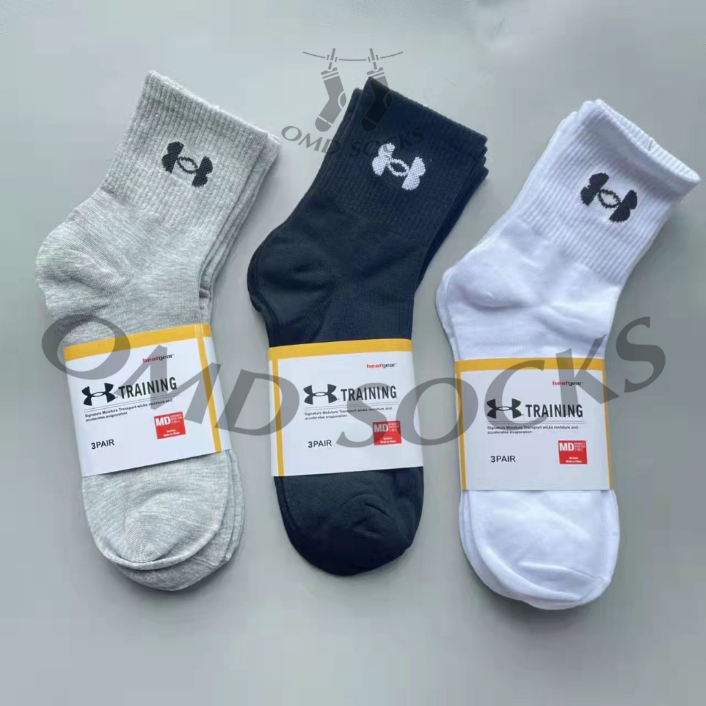 [3 Pasang] Stokin Muslimah Socks Fashion Cotton Sock Sport Socks ...
