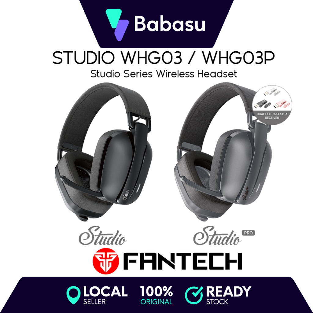 Fantech Wireless Bluetooth Headset Studio WHG03 / Studio Pro WHG03P Usb ...