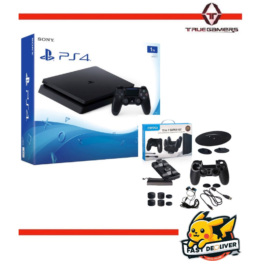 Brand New set - Playstation 4 PS4 Slim Console Machine Model 500GB ...