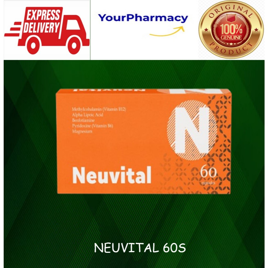 Neuvital nerve capsule 60's (supplement urat/补筋) | Shopee Malaysia