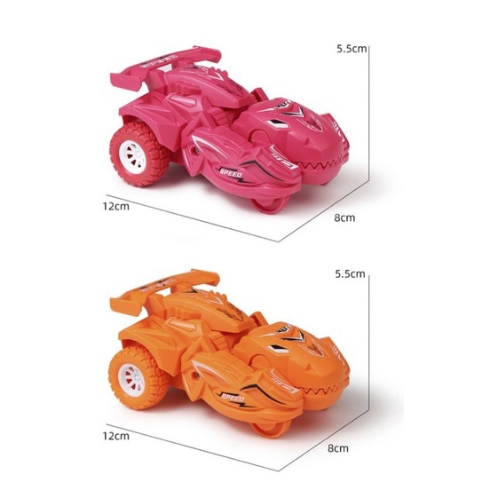 Popular Dinosaur Morphing Car Children's Toy Inertial Scooter Model ...