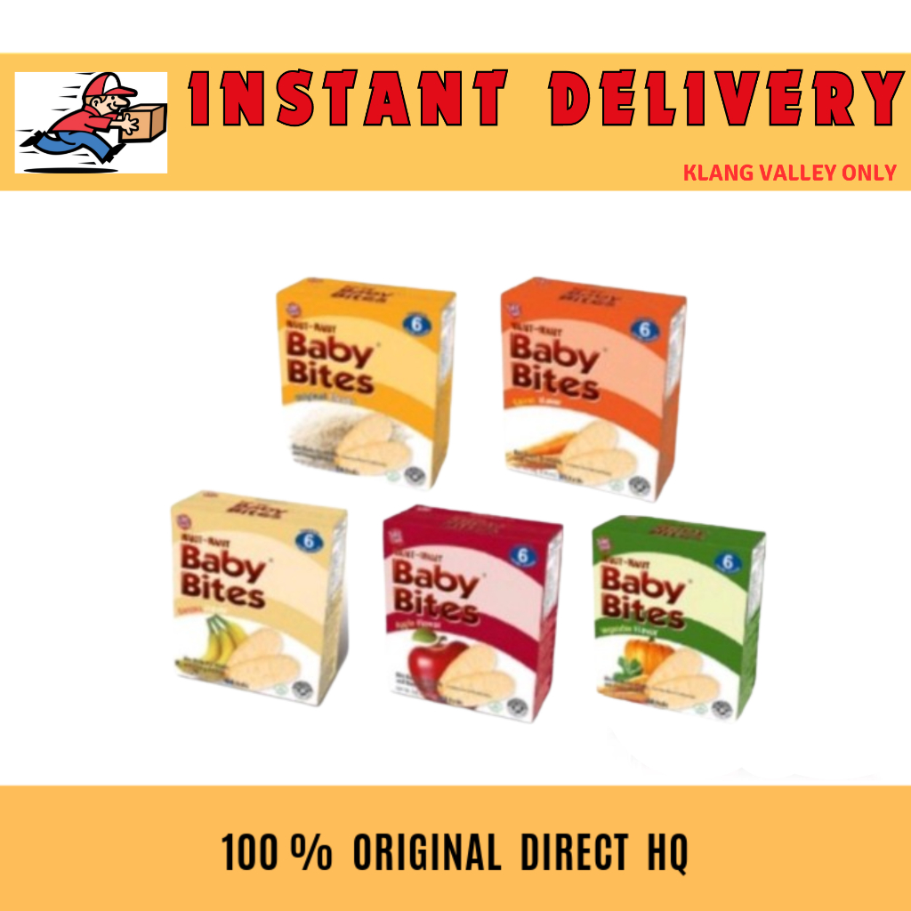 [INSTANT DELIVERY] - BABY FOOD BITES RICE RUSKS (24 RUSK) / MAKANAN ...