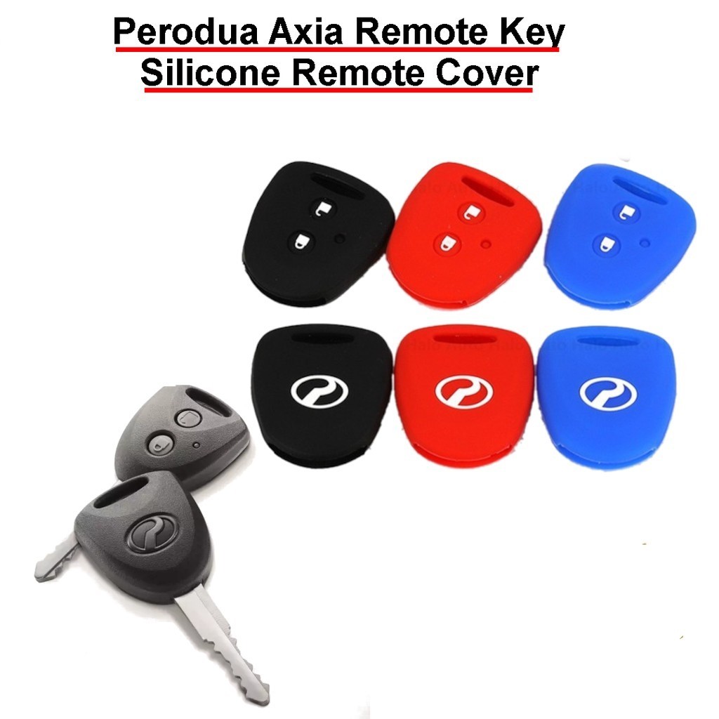 Perodua Axia Gxtra / G / E KEY START Remote Control Car Key Silicone ...
