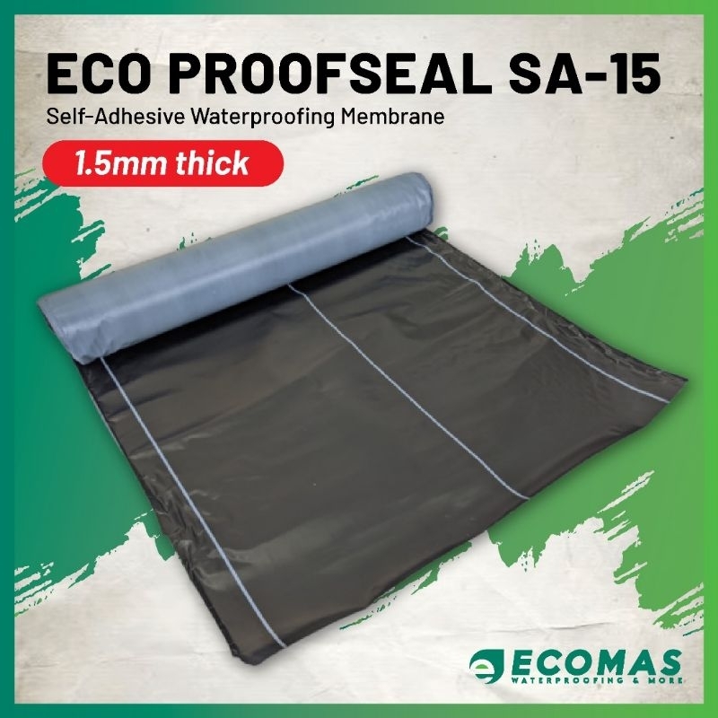 (FULL ROLL 1M X 20M) SA-15 Stick-On, Cold-Applied Self-Adhesive Bitumen ...