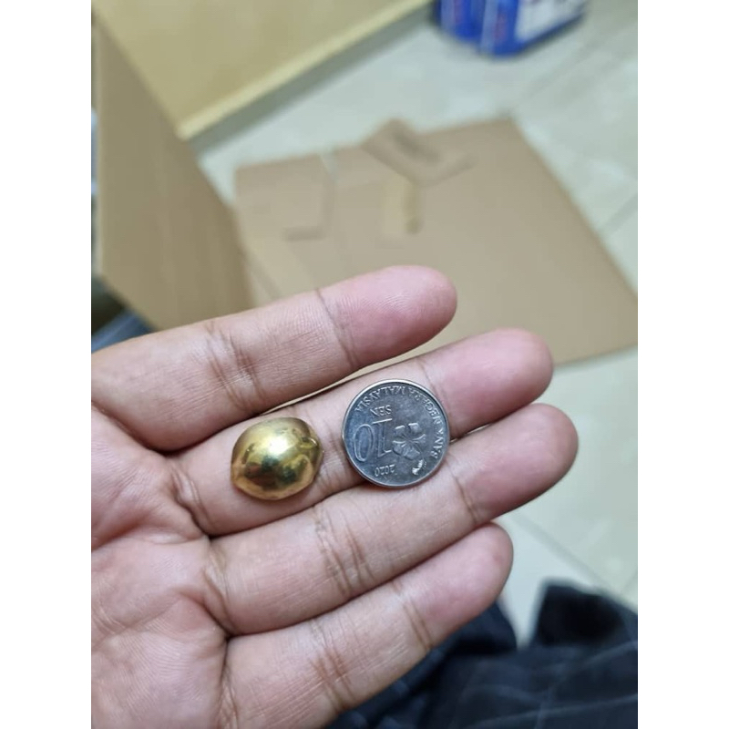 Batu permata cincin besi kuning | Shopee Malaysia