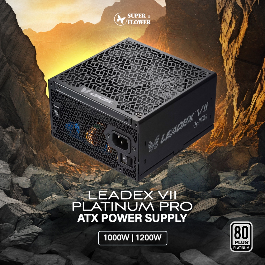 # Super Flower LEADEX VII Platinum PRO ATX3.0 (PCIe5.0) - 80+ & Cybenetics Platinum Fully ...