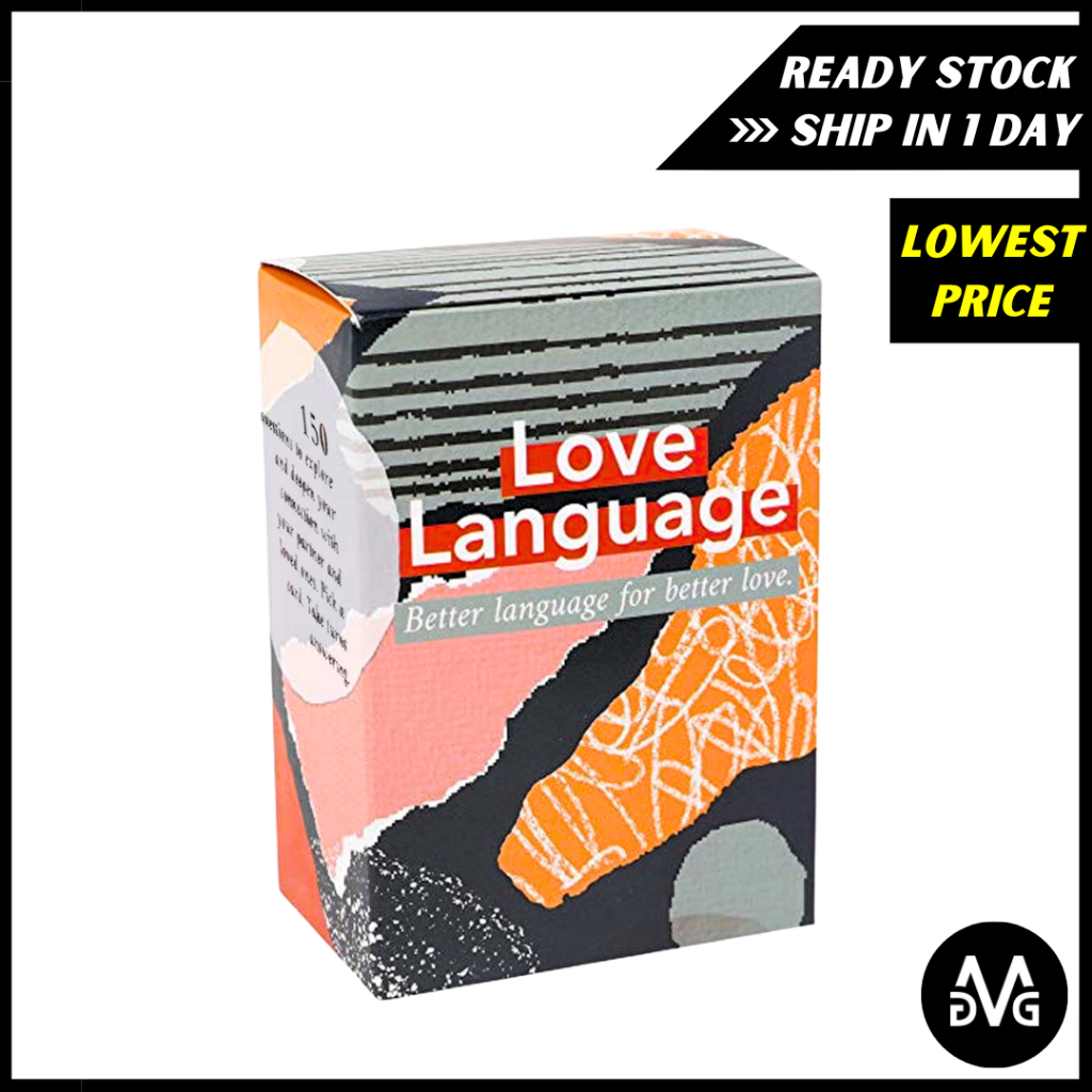 Love Language Couple Edition 150 Conversation Question Card Games Love ...