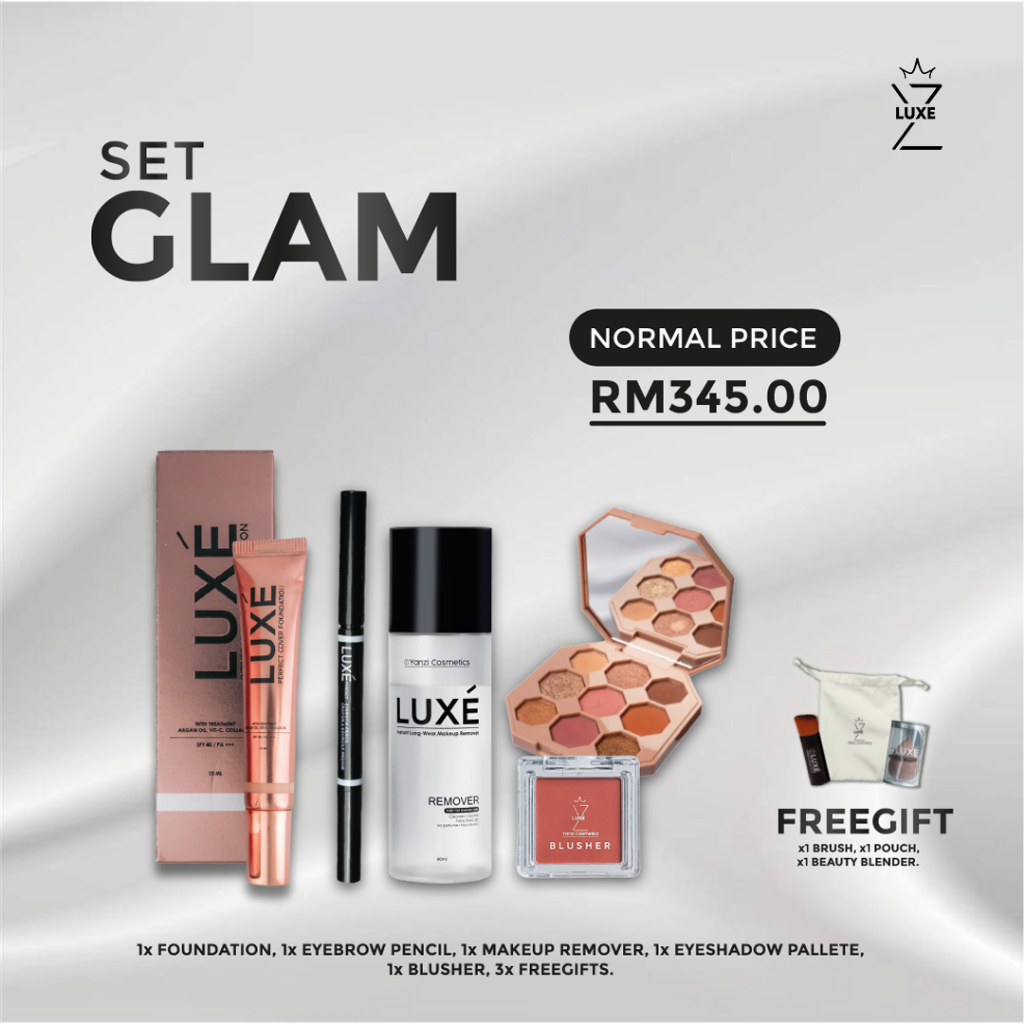 (OFFICIAL LUXE HQ - SET GLAM) LUXE PERFECT COVER FOUNDATION IN TUBE 100% ORIGINAL | Shopee Malaysia