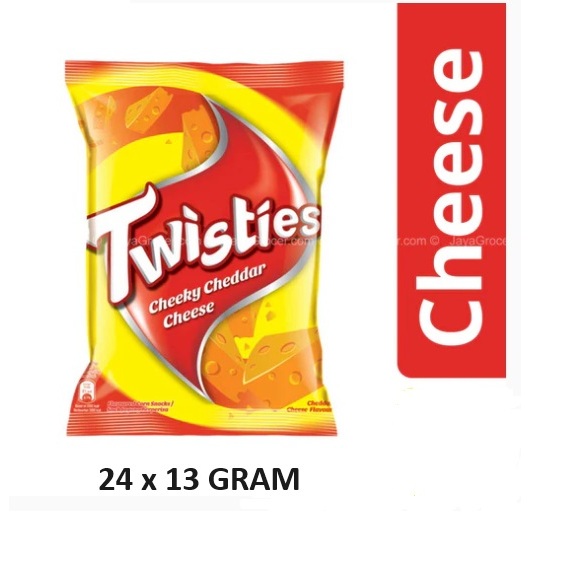 Twisties Cheeky Cheddar Cheese Corn Snack 24x13Gram | Shopee Malaysia