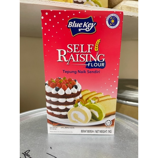 Blue Key Self Raising Flour / Tepung Naik Sendiri Blue Key / Blue Key ...